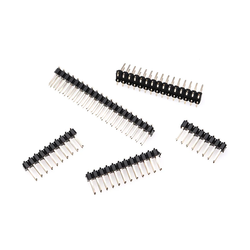 2.54mm Plug Dual Row Strip Bent Smt Pin Socket 2 * 3/4/5/6/8/10/12/14 ...