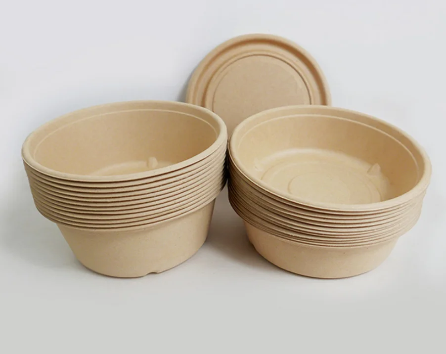 Eco-friendly Bamboo Fiber Dinnerware - Biodegradable & Disposable