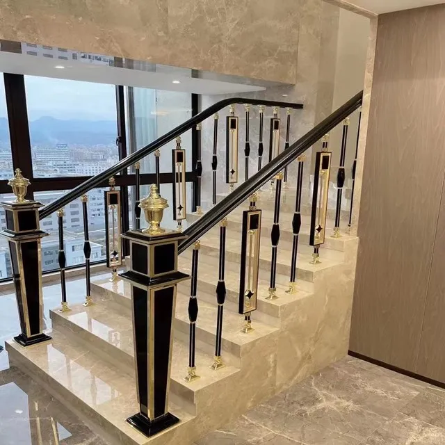 Modern Stair Step Pillar Acrylic Ball Crystal Acrylic Stair Baluster ...