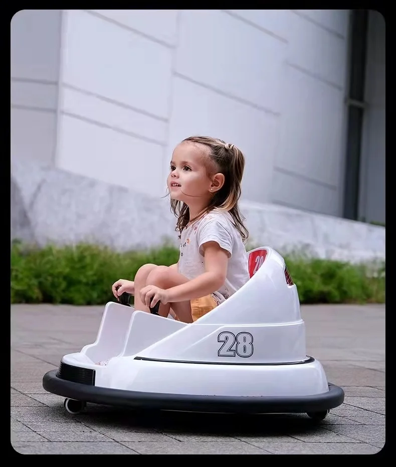 Baby Children's Bumper Car Remote Control Male And Female Baby Toy Can ...