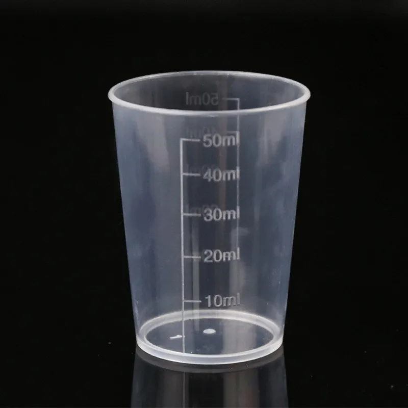 50ml Plastic pp Measuring Cup Graduate Plastic Oral Solution Cup Oral ...