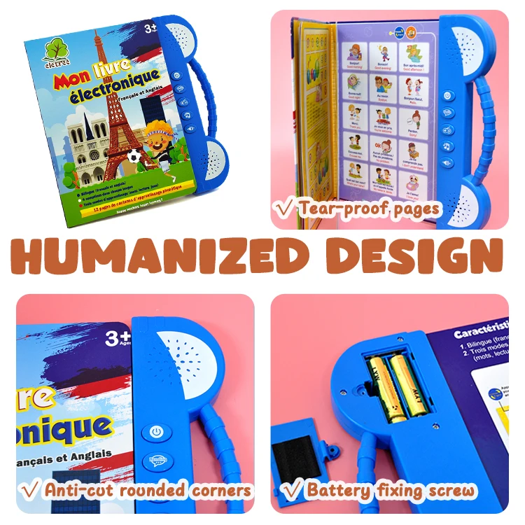 Ebook Learning Kids Bilingual French And English Electronic Talking ...