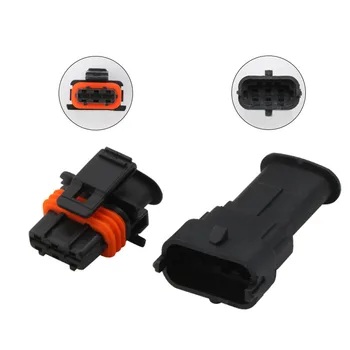 Boschs 3 Pin Female And Male Common Rail Injector Crank & Map Sensor ...