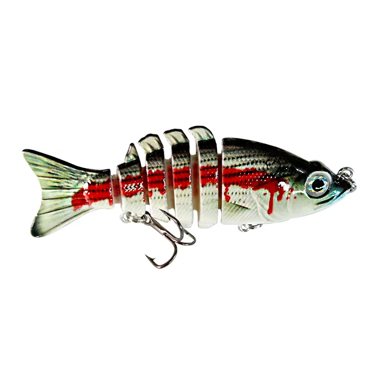 Oem 2023 New Arrive Robotic Fishing Multi Lure 6 Segment Bait Animated ...