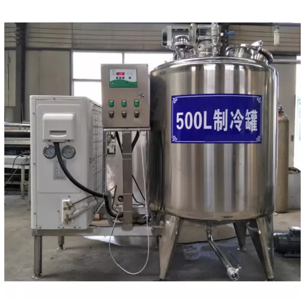 Horizontal Vertical 5000l Milk Cooling Tank Milk Storage Tank Juicer ...