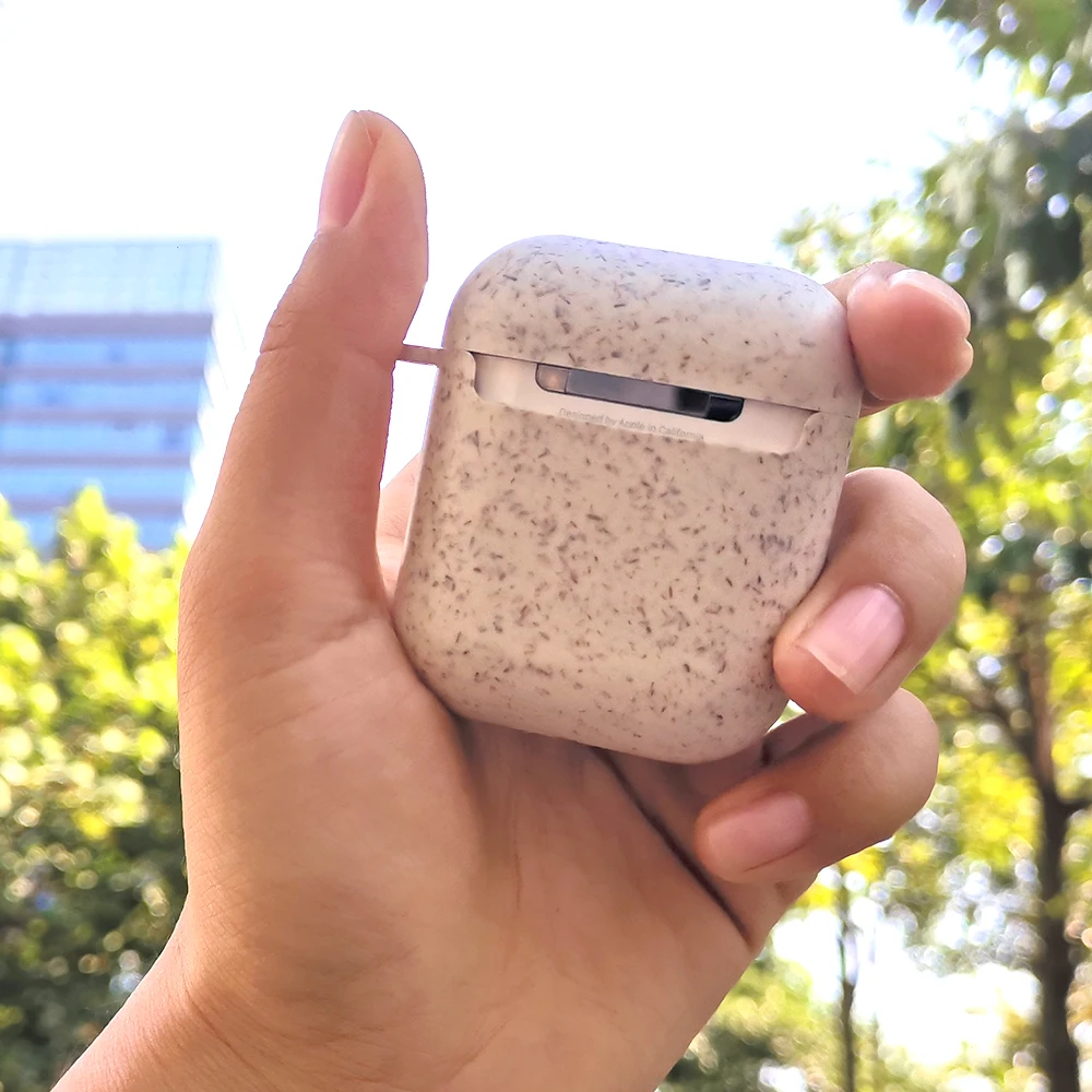 Tenchen Wholesale Custom Eco Friendly Earphone Case For Airpods Pro Biodegradable Case - Buy For ...