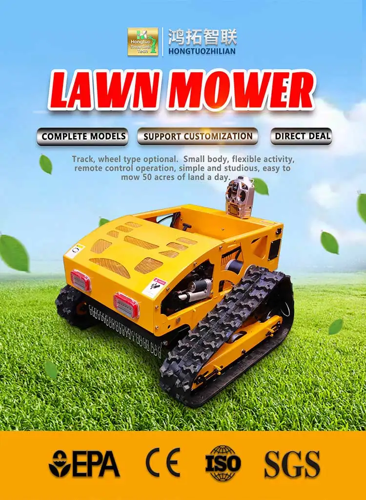 2025 All-Terrain RC Mower W/ Sickle Attachment & Flail Cutter Kit ...