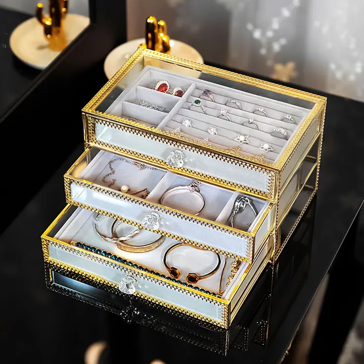 Glass Jewelry Boxes跨境商机分析报告行业外贸出口趋势-阿里巴巴国际中文站官网