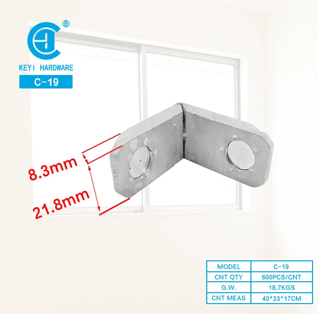 Window Angle Brackets Die-Cast Aluminium Corner Joint Door Accessories ...