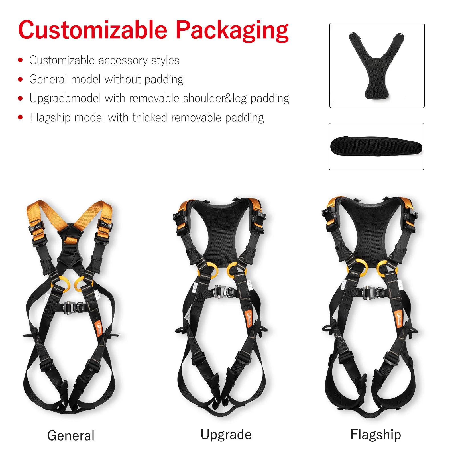 Camnal Lightweight Full Body Harness - Safety for Aerial Work