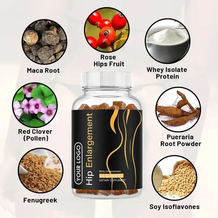 Oem Hip Butt Gummies Buttock Enlargement Gummy Booty Lift Bbl Increase Supplement - Buy Hip Butt ...