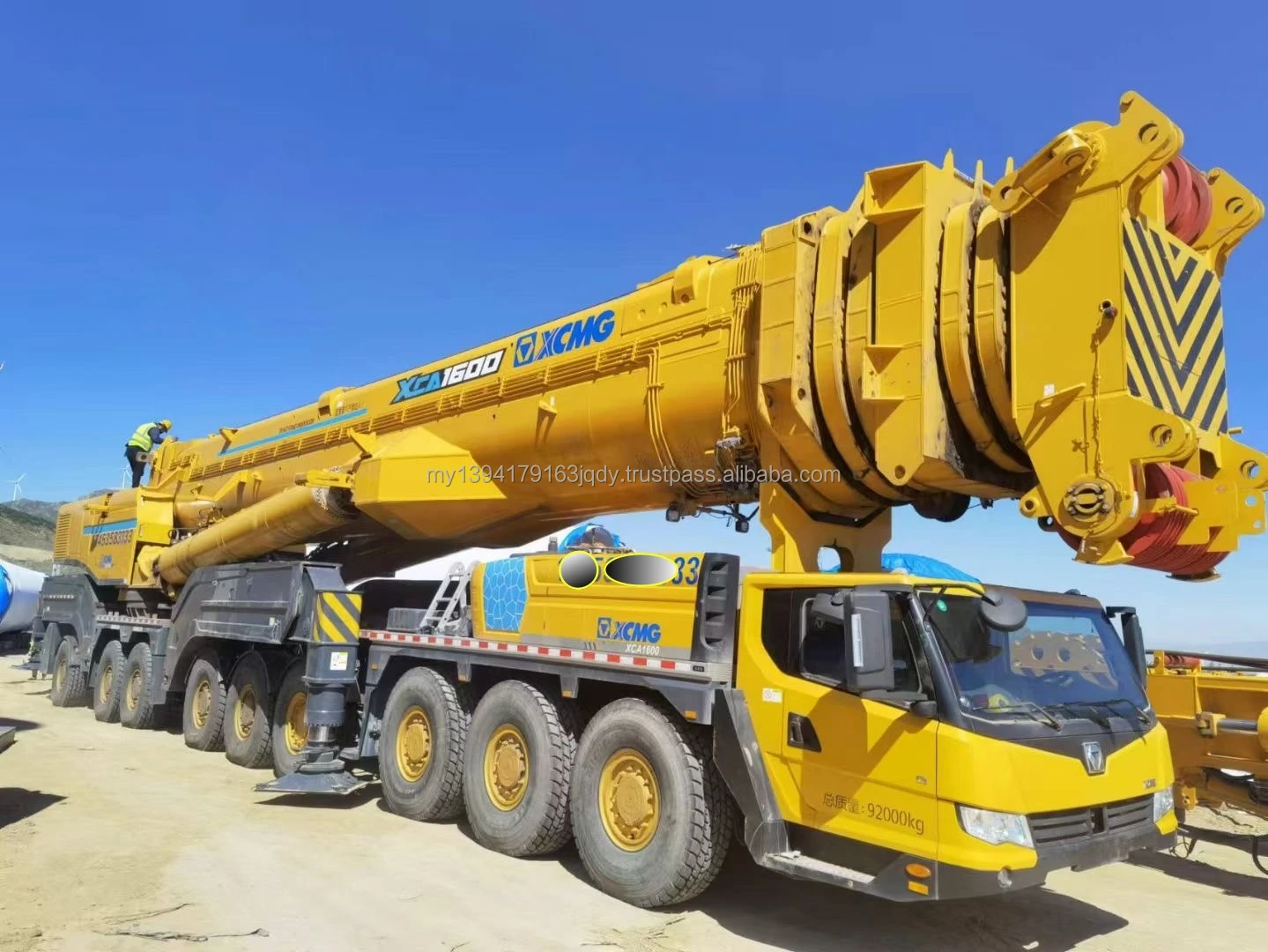 Used Crane San Stc1000t7 Sac3000c8-8 Sac2200 Sac3500 Sac2600t8 350t ...