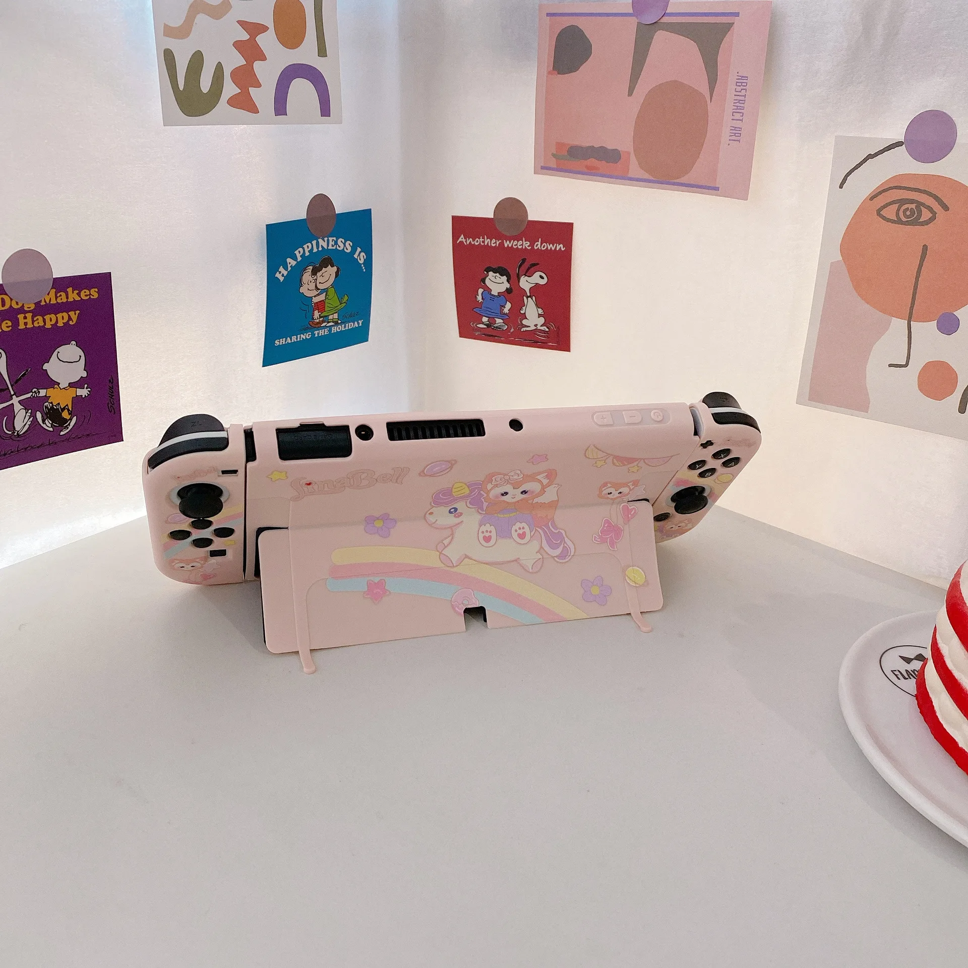 2024 Nin-tendo Switch Oled Console Case Nin-tendo Ns Shell Colorful ...