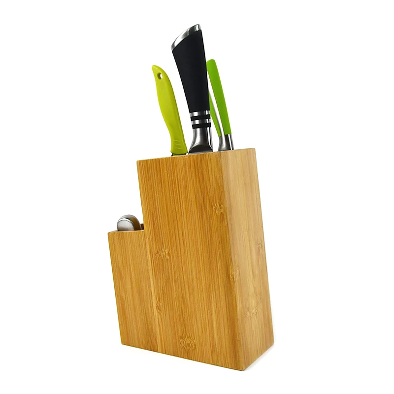Hot Selling Universal Bamboo Knife Holder Kitchen Storage Rack With ...