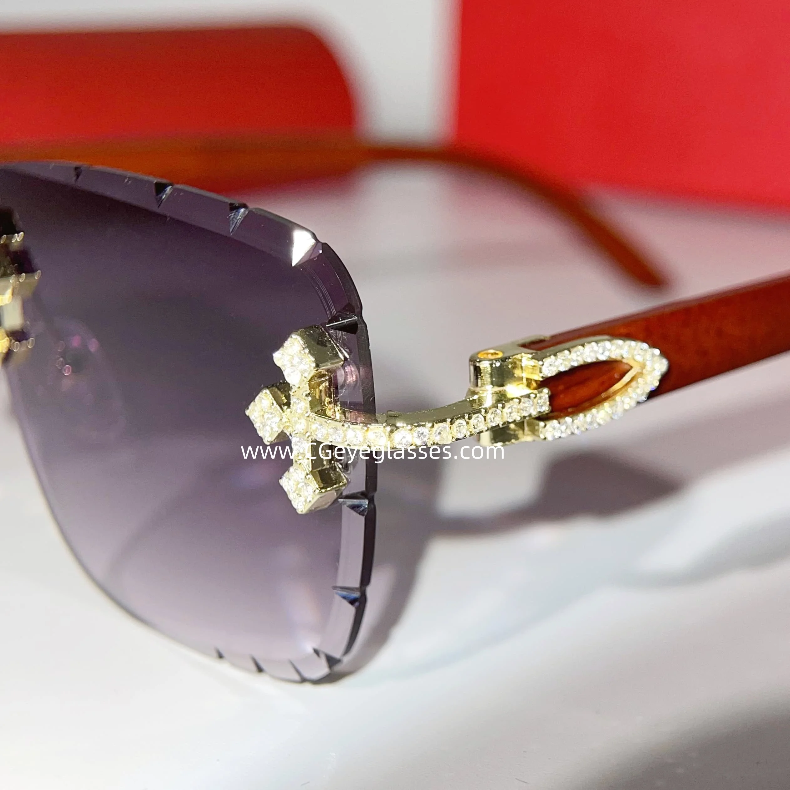 Luxury Diamond Rapper Glasses - Unisex Fashion Sunglasses