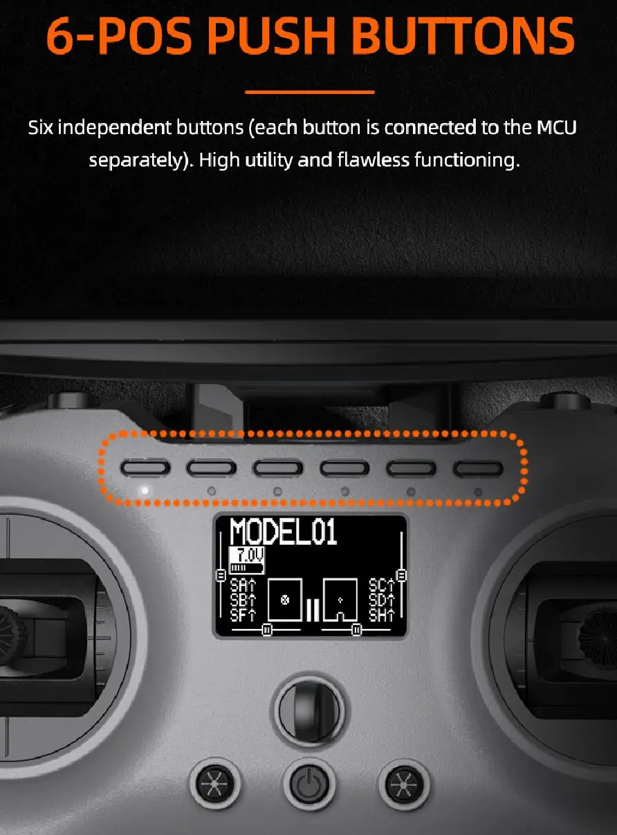 Jumper T-Pro V2 ELRS 1000mw 30dbm - Radio Control for Drones