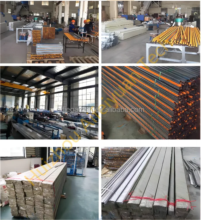 Roller Track For Pipe Rack System Aluminum Flow Rails Plastic Roller ...