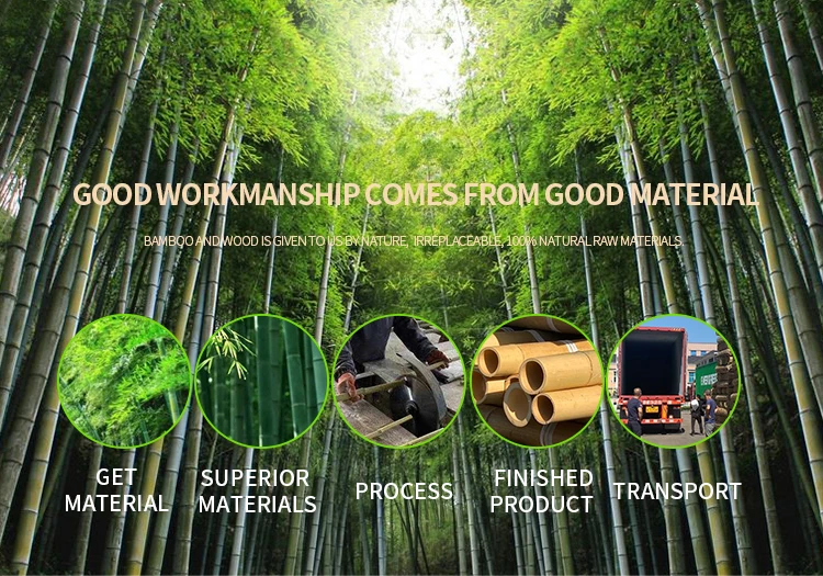 Natural Bamboo Slat Screening Eco-friendly Privacy Slat Fence Screen ...