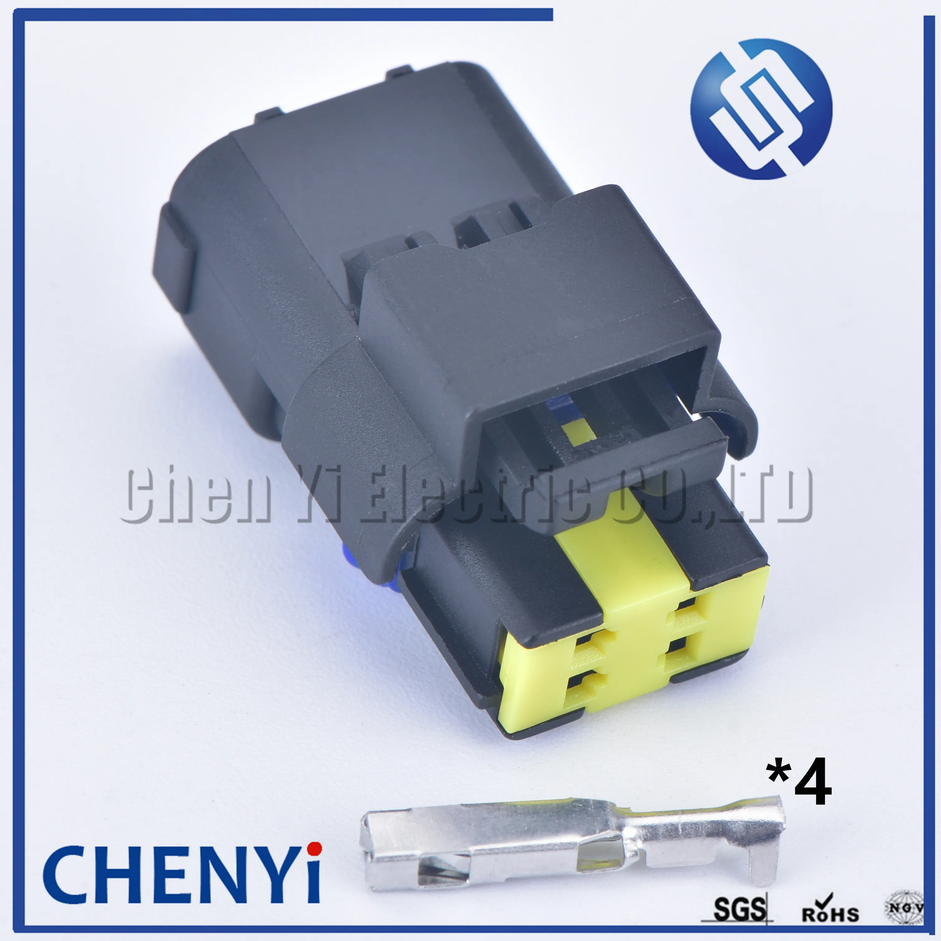 4 pin female Waterproof Automotive Connector Auto Gas Socket BYD Flute ...