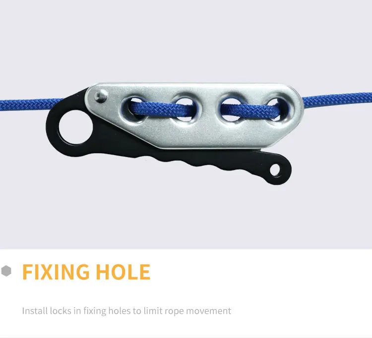 High Strength Automatic Hand Climbing Stop Descender Ropes