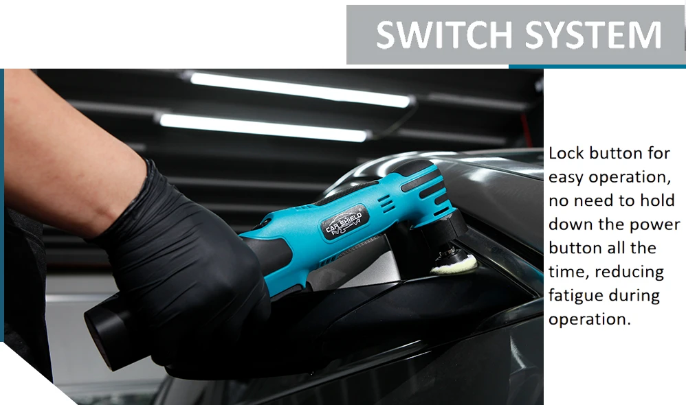 Car Shield Cordless Mini Nano Car Polisher Orbital Detailing Polishing ...