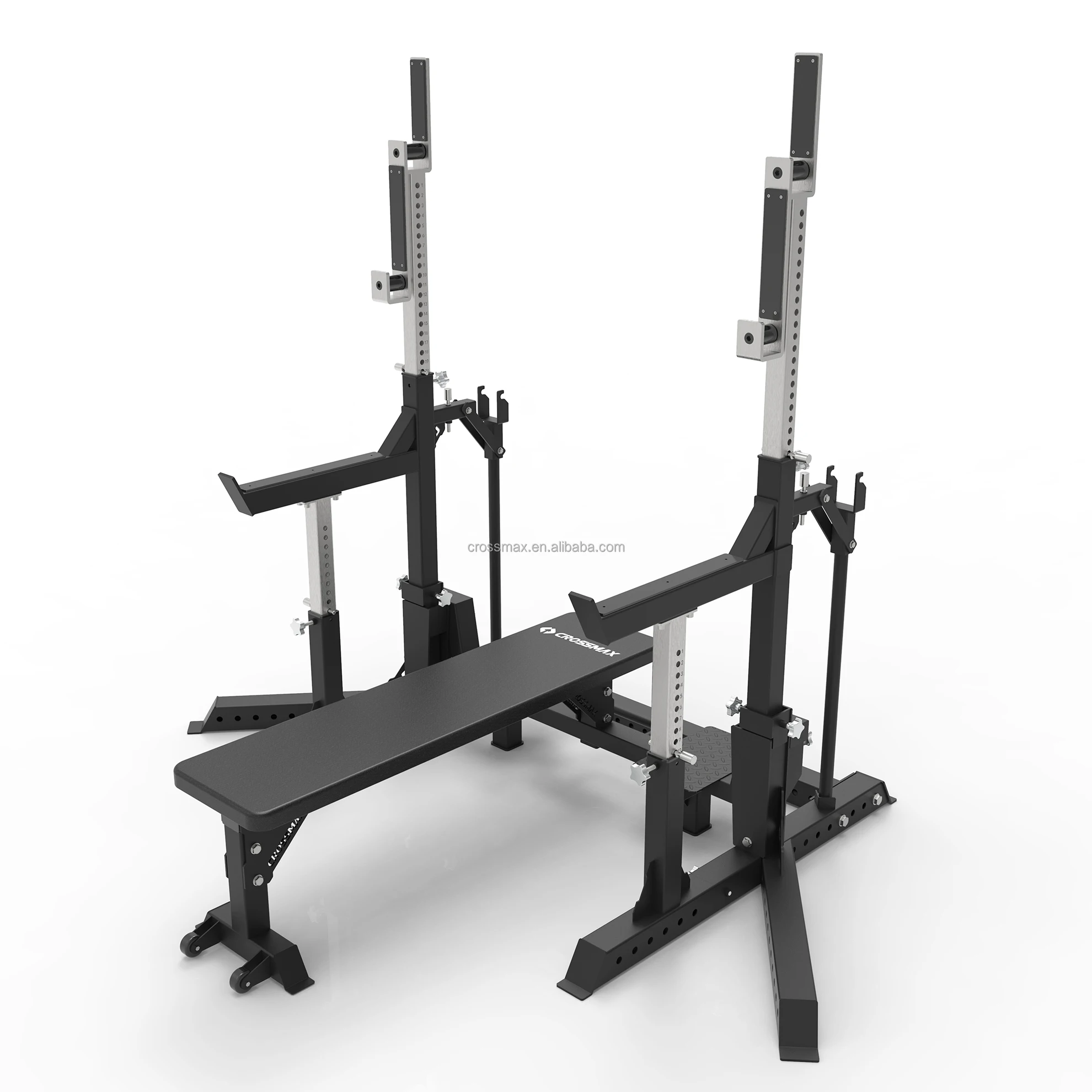 Crossmax Commercial Gym Equipment - Power Rack & Bench Press for ...