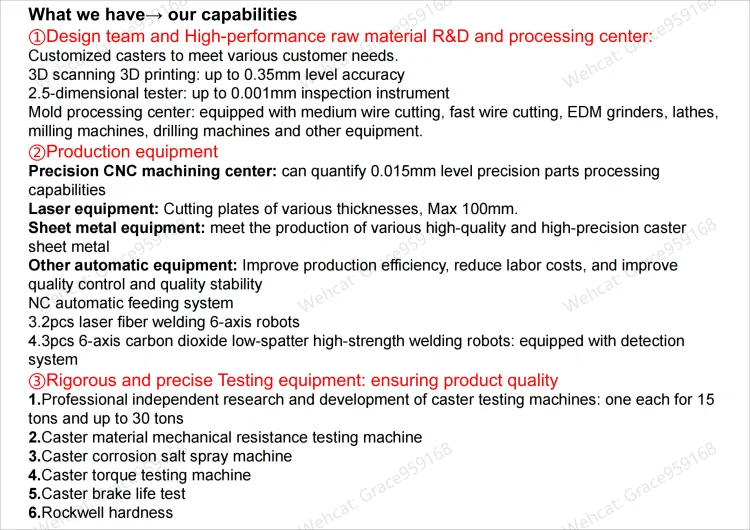 Iso Shipping Container Caster Wheels Heavy Duty Double Wheels Caster ...
