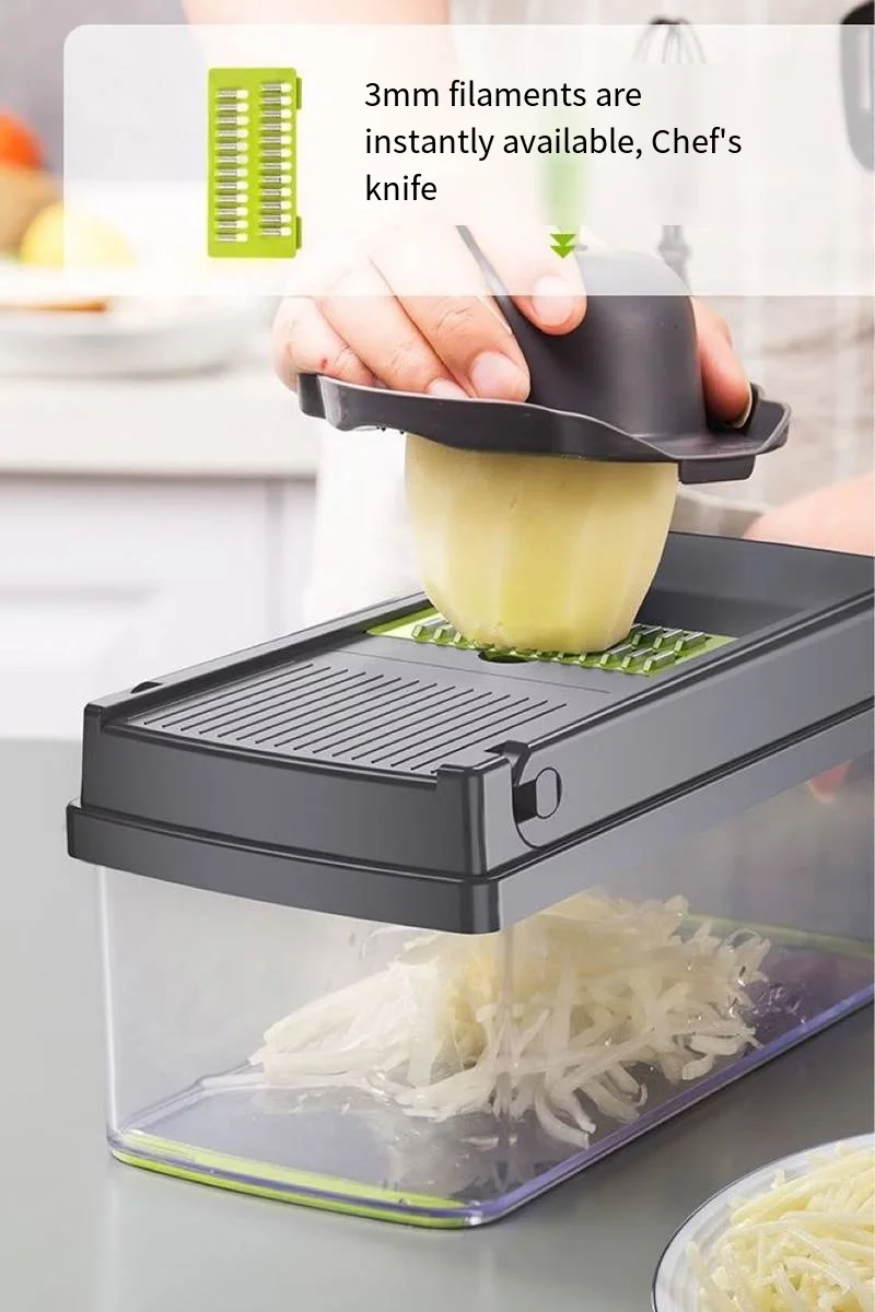 16 in 1 Multipurpose Vegetable Potato Cutter Manual Fullstar Vegetable ...