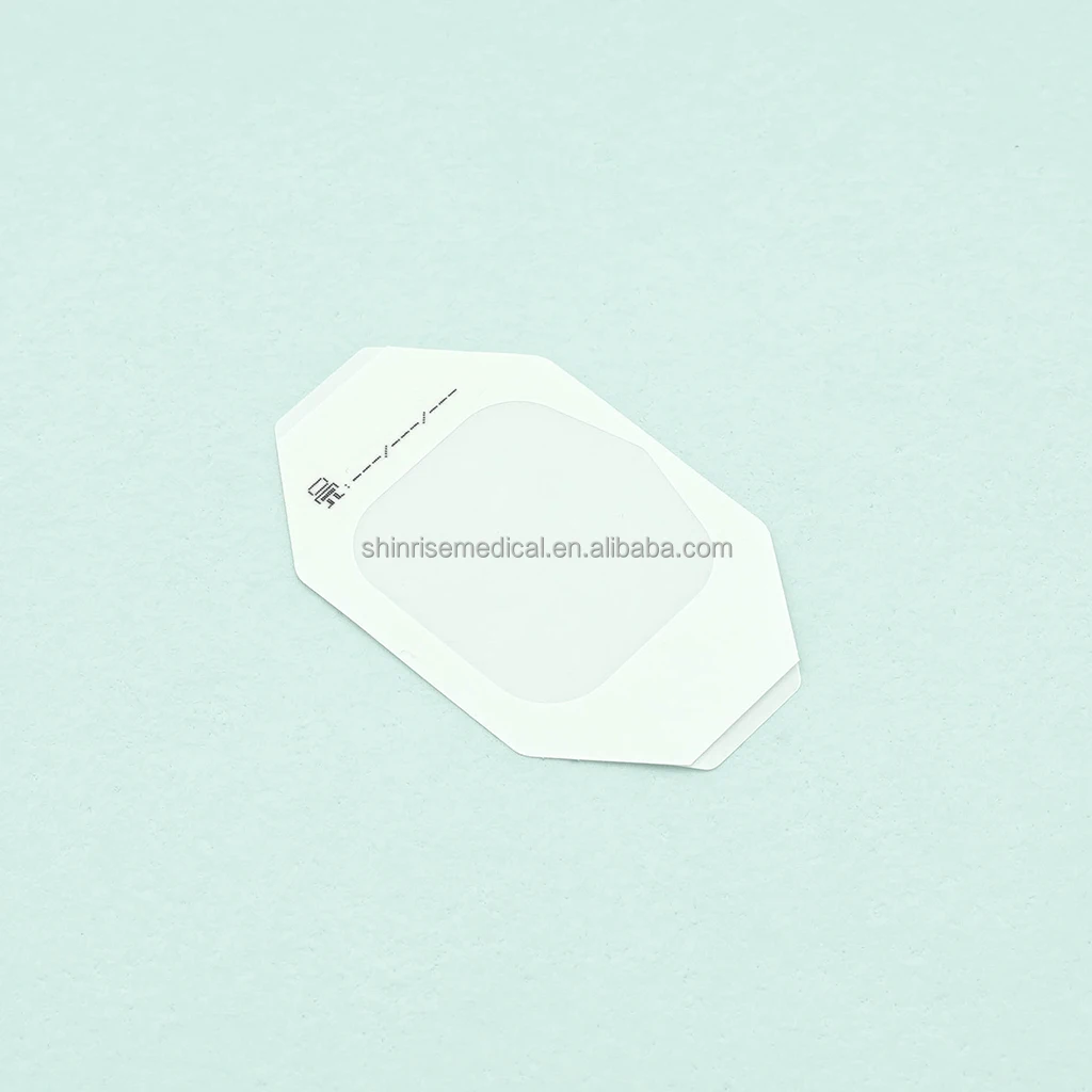Customized Size Transparent Semi-permeable Dressing IV Cannula Fixation ...