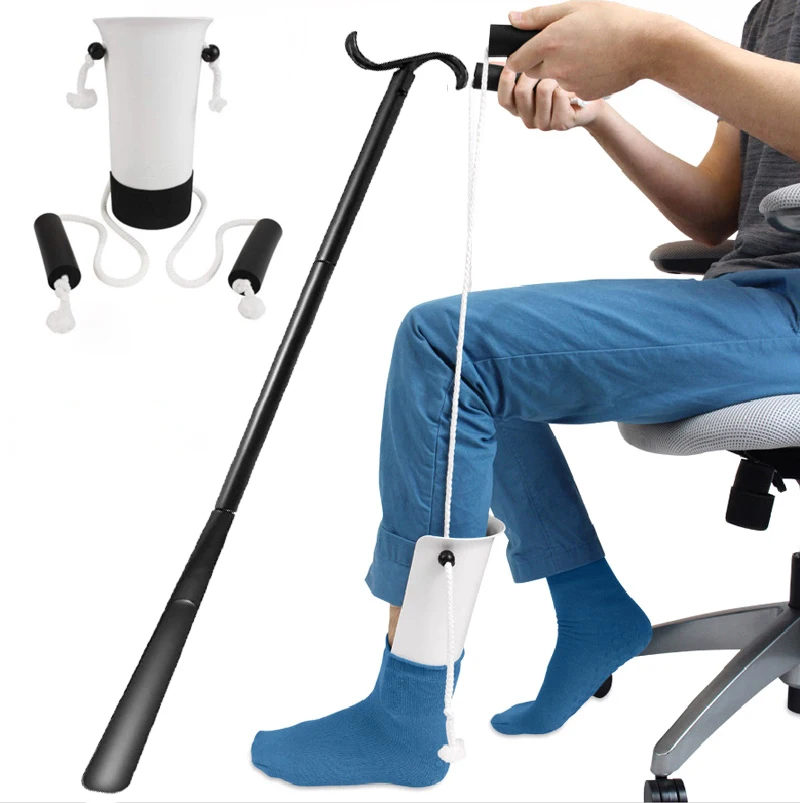 4-in-1 Kit With 32 "foldable Reaper Grabber Sock Assist,35" Long Shoe ...