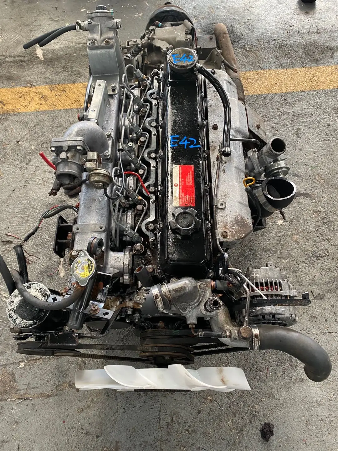 Bus Engine USED GENUINE Diesel ENGINE TD42TI Turbocharged