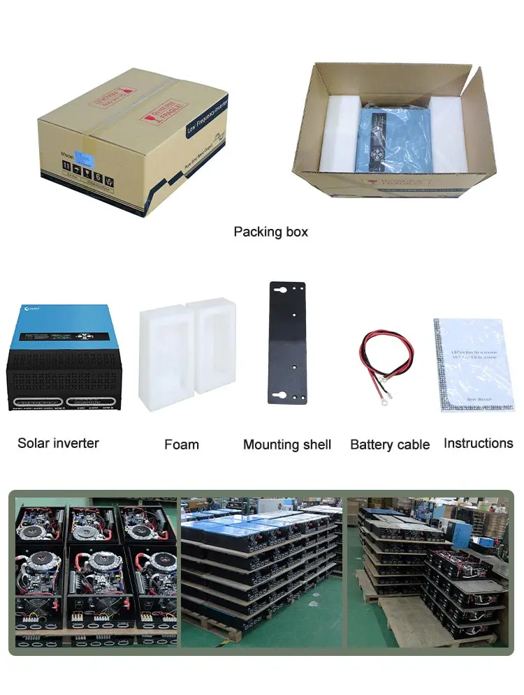 Inversor Solar De Corriente Hibrido Ibrido 24V 48V 5000W Mppt 12V 110V ...