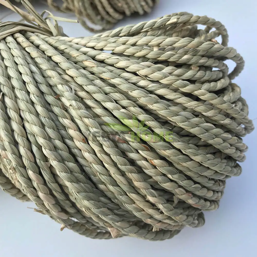 Three-ply Braided Water Hyacinth Grass Rope for Packaging Basket Seat ...