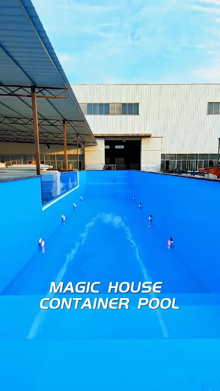 Magic House Shipping Container Swimming Pool Container Swimming ...