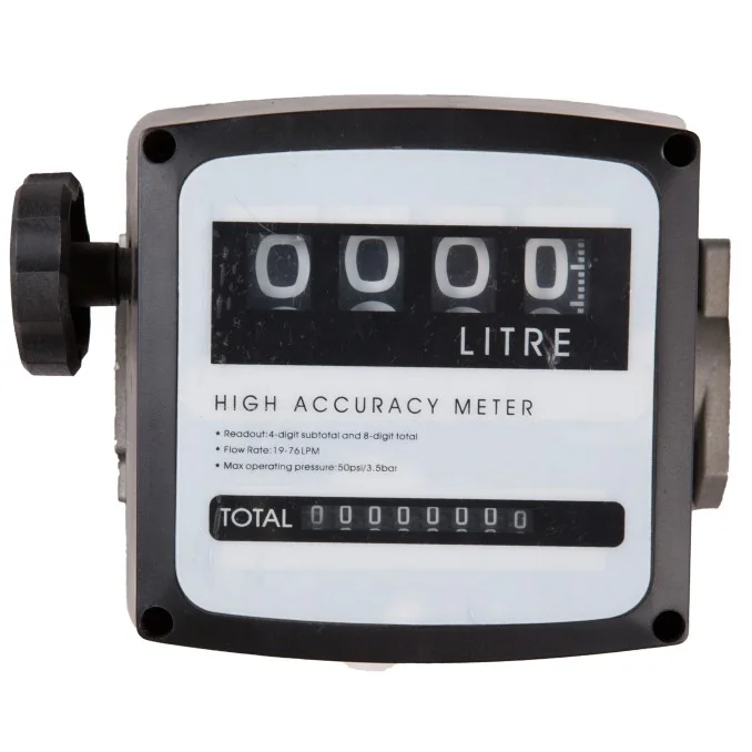 4-digit Digital Diesel Mechanical Flow Meter - Buy 4-digit Flow Meter ...