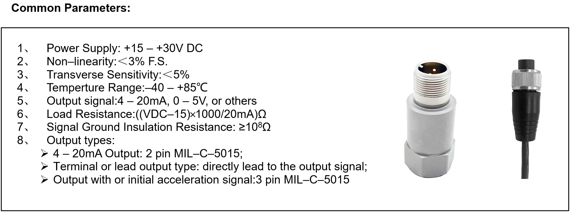 Piezoelectric Vibration Velocity Sensor,Velocity Transmitter,4-20ma - Buy Velocity Sensor ...