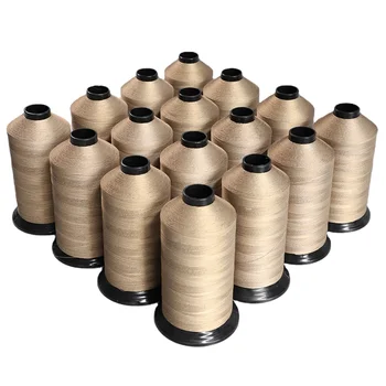 210tex Ptfe Coated Glass Fiber Sewing Thread For High Temperature ...