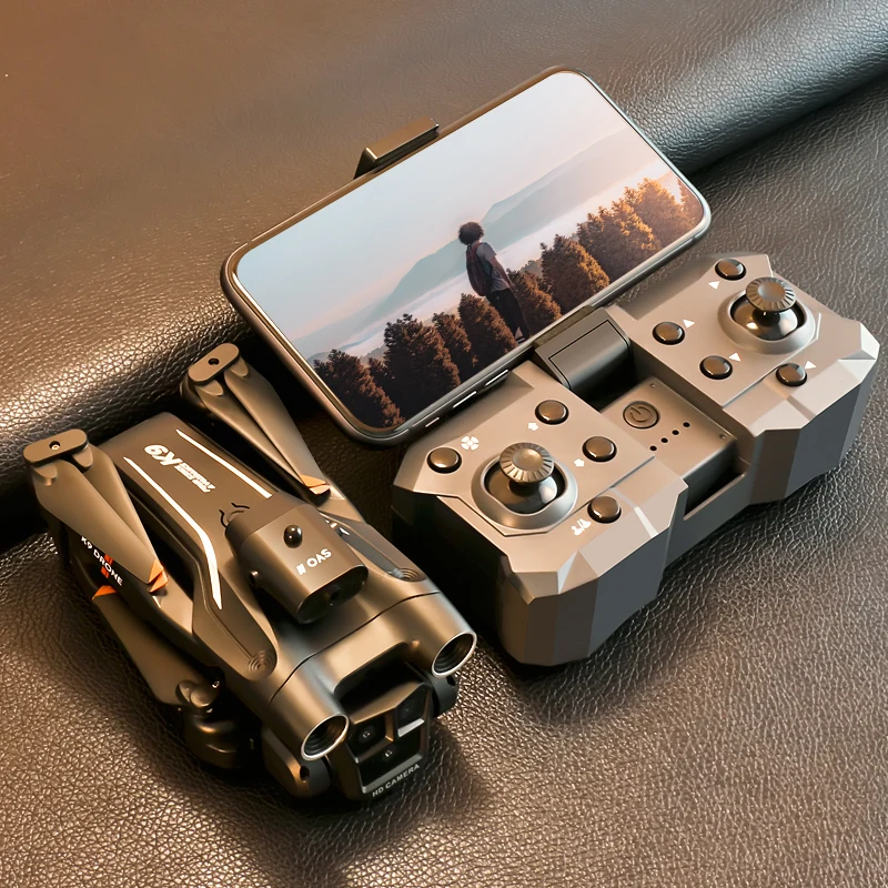 K9 Max Mini Drone 4k Hd Dual Camera Wifi Fpv Air Pressure Altitude Hold ...