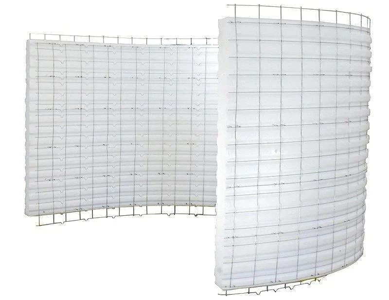 3mm Thickness Wire Mesh Styrofoam Panels for Building Decor