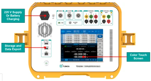 3 Phase Energy Meter Calibrator Transformer Field Calibrator Multi ...
