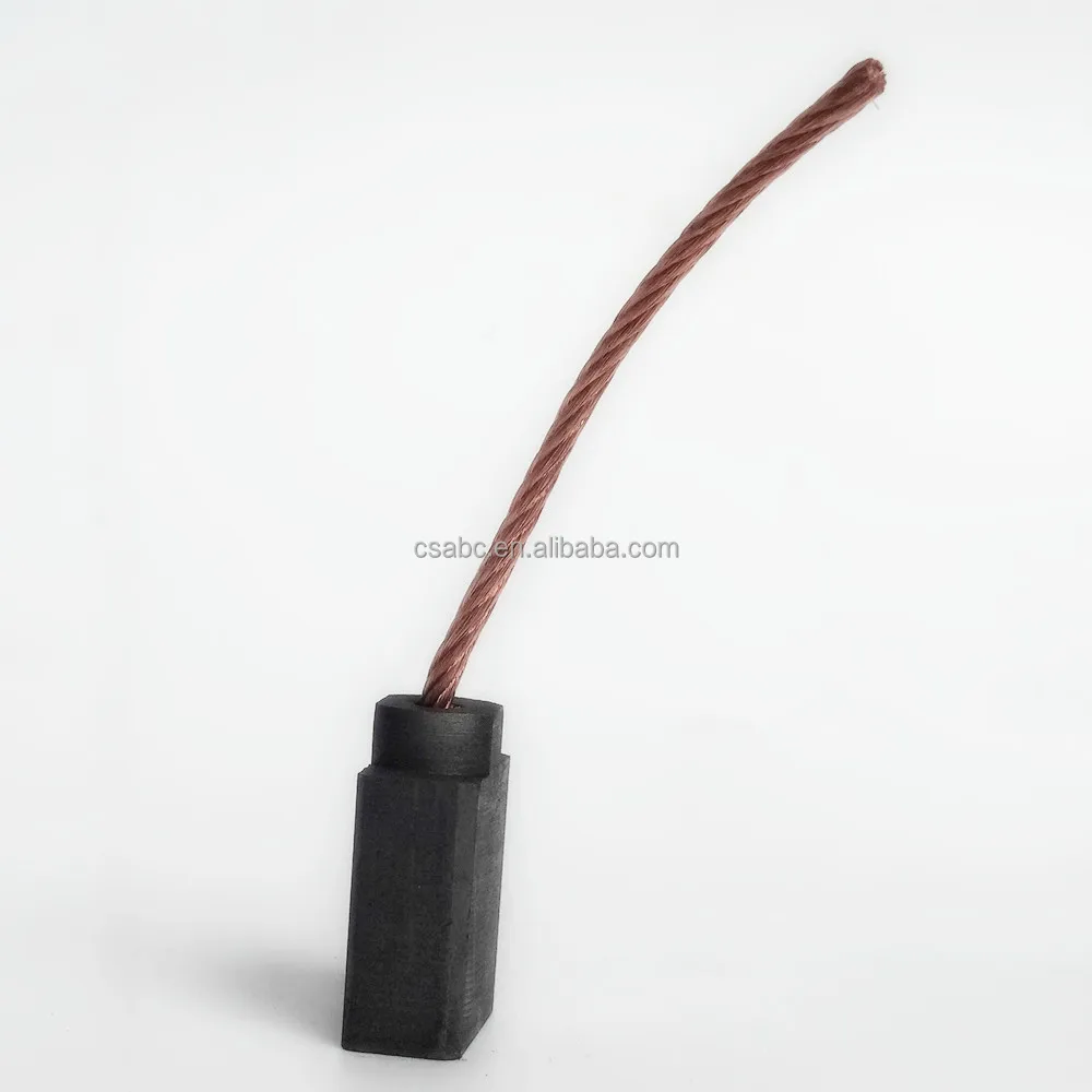 Round Carbon Brush For Motor - Buy Round Carbon Brush,Alternator Carbon ...