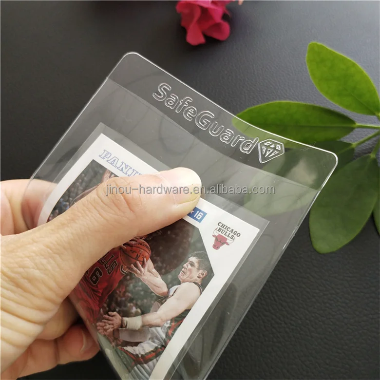 Transparent Pvc 35pt Top Loader Holders Sport Cards In Stock Semi Rigid Card Saver - Buy ...