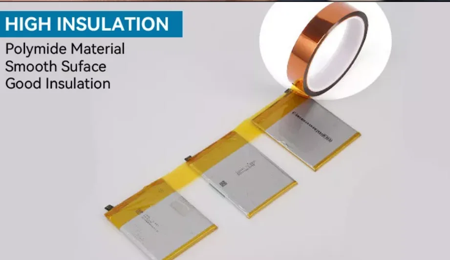 3M Electrostatic Masking Tape 5419 - Heat-Resistant Polyimide Film
