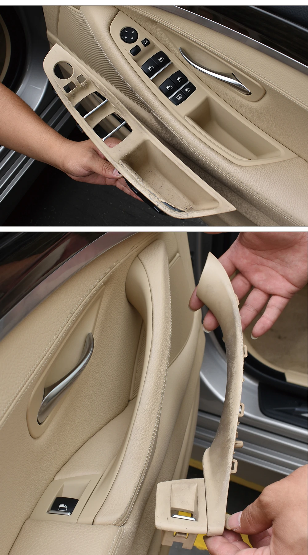 Rhd Right Driver Cars Interior Door Pull Handle Replacement 7pcs Set ...