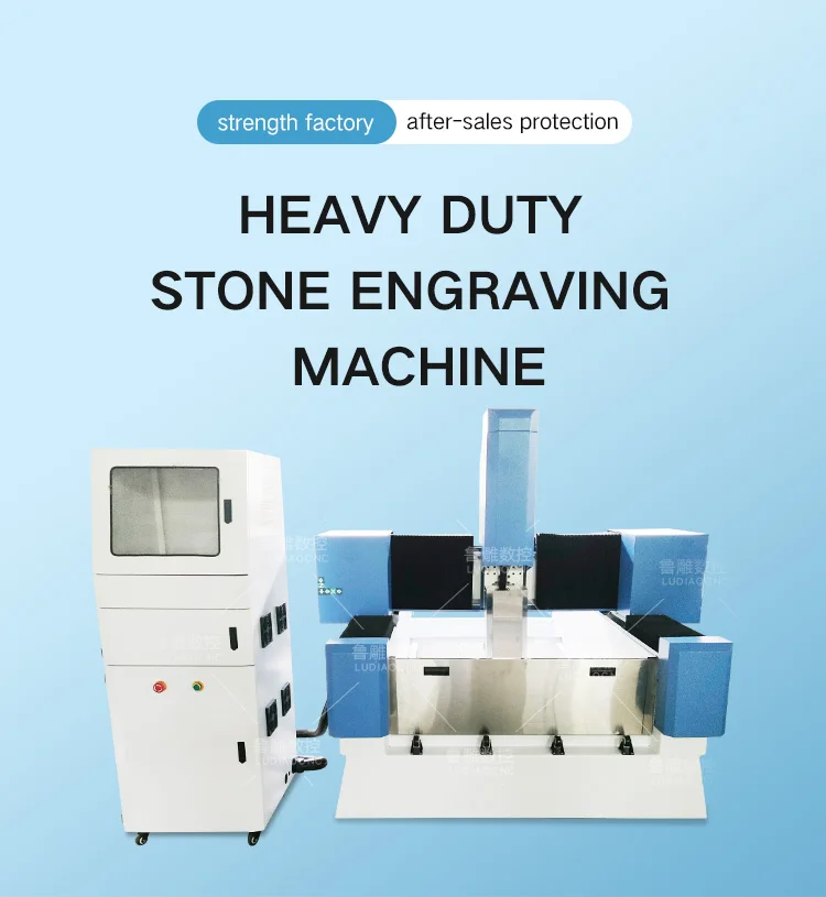 Multifunctional 3D Marble Stone Engraving Machine for Granite Engraver ...