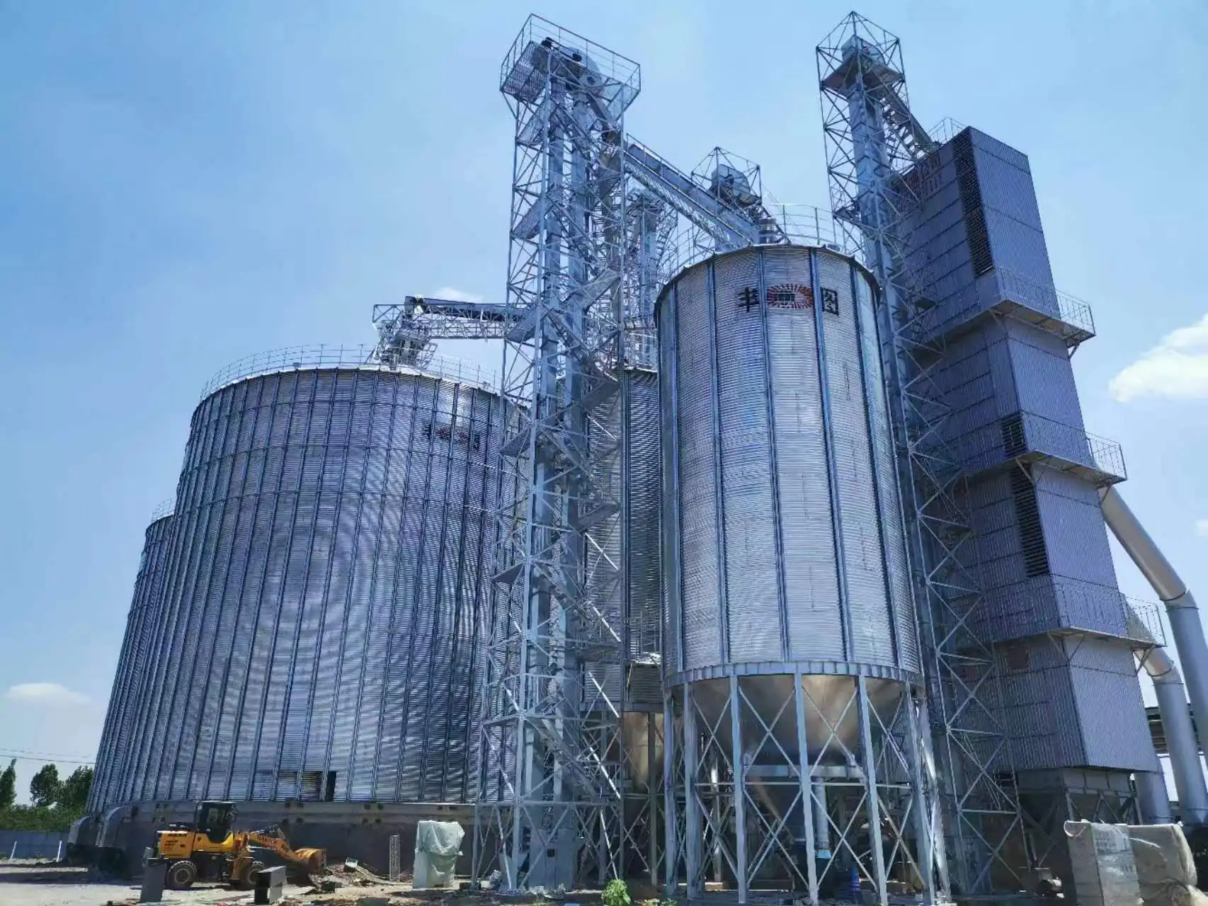 3000 Ton Corn Storage Silos - Efficient & Durable Solutions