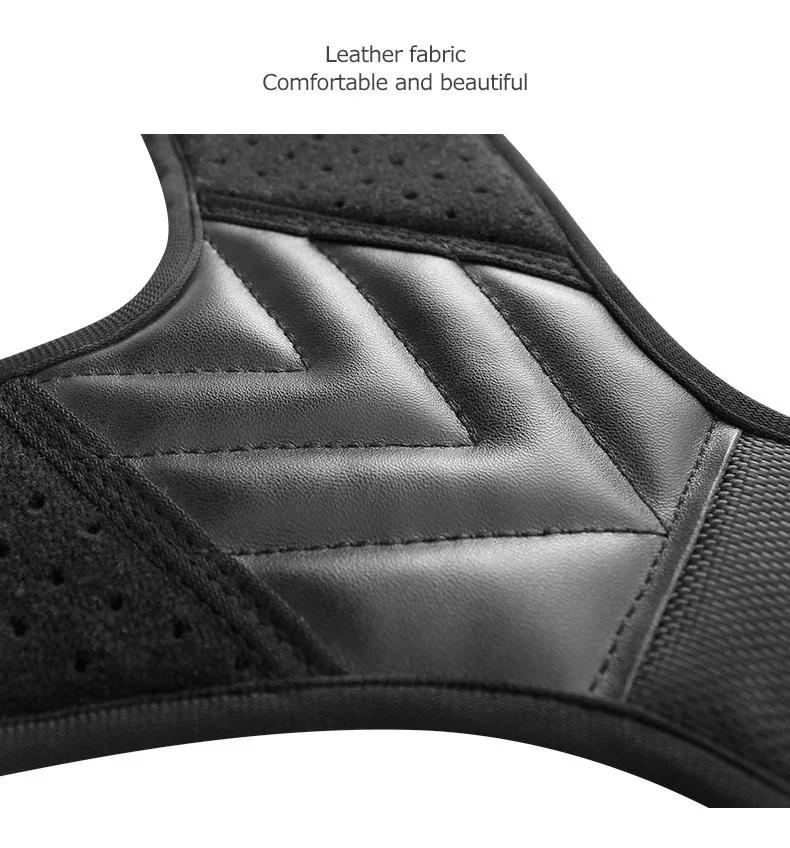 Adjustable Back Brace Posture Lumbar Support Belt Back Magnetic Posture ...