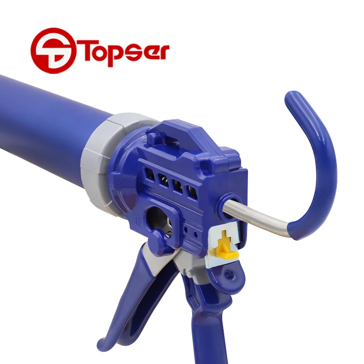 New Design 9 Bearing Manual 600ml Aluminum Alloy Silicon Gun Sausage ...