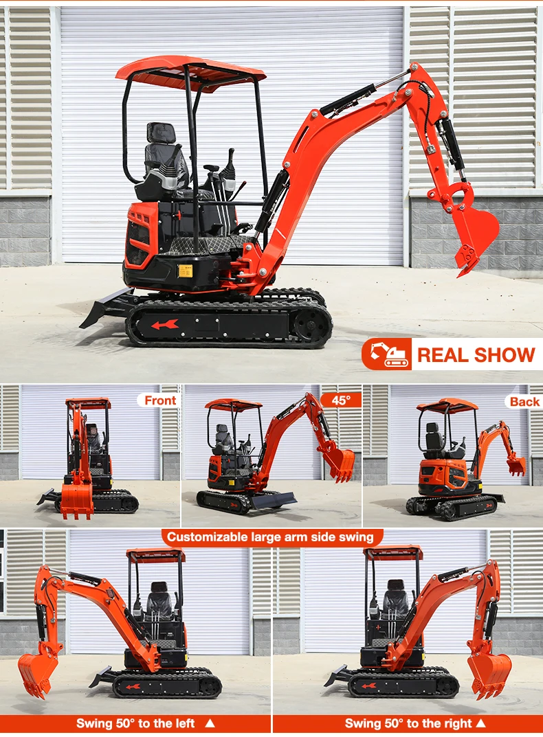 EPA/CE 3.5 Ton Mini Excavator - Low Price & High Performance