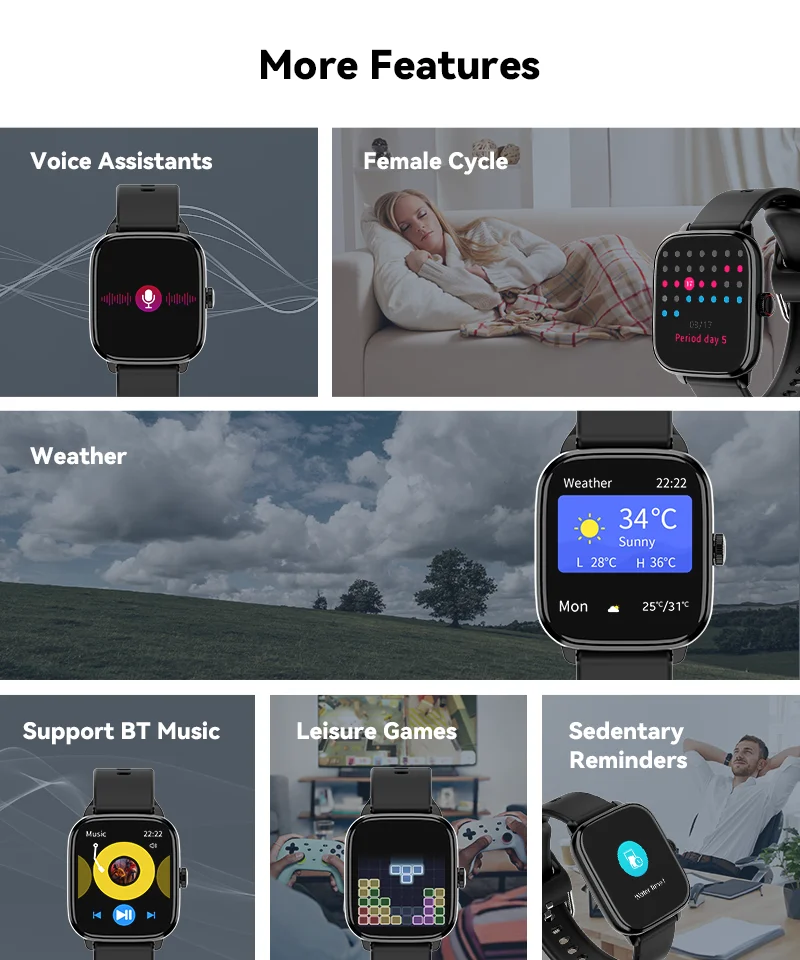 Maxtop High Quality Reloj Inteligente Watches Smartwatch Full Touch ...
